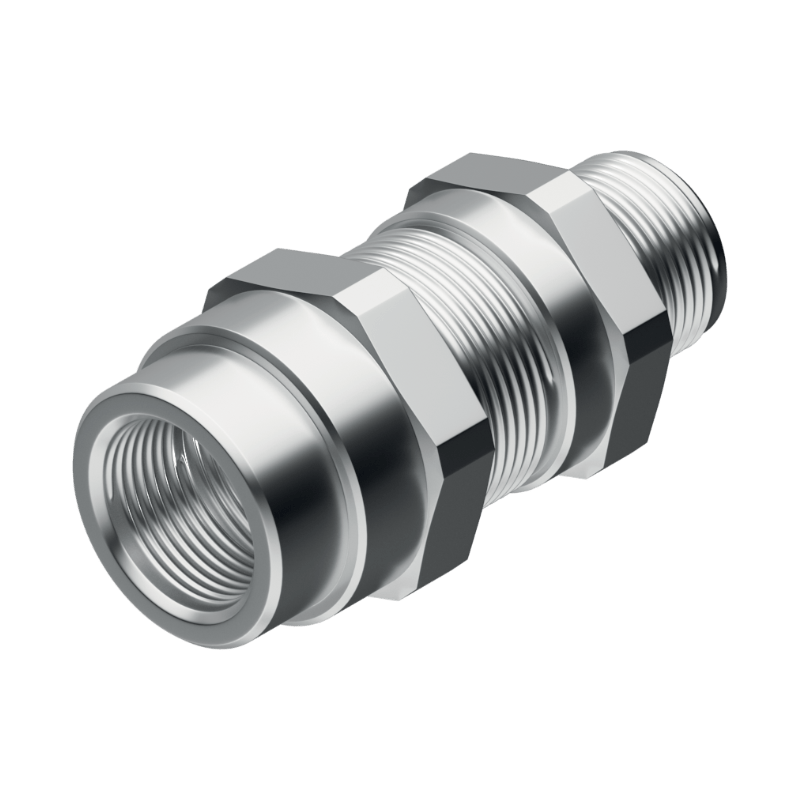 Single seal cable gland unarmored cable female th. 20 ATEX ...