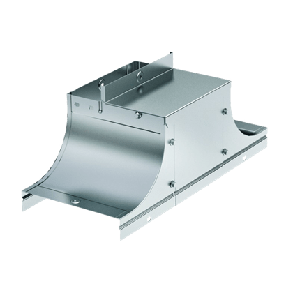 C5 Cover-type skew rising tee 100x100 ZS - 5200170 | DKC Europe